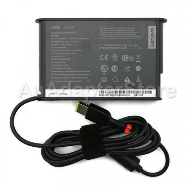 135W slim Adapter Charger Power Supply for Lenovo ThinkPad P1 Gen 3